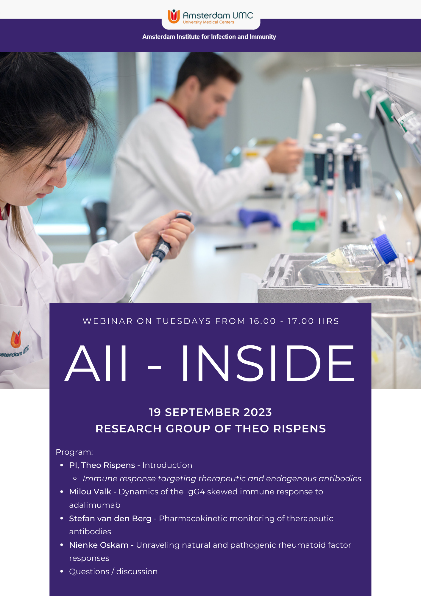 AII Inside - Research group of Theo Rispens | Amsterdam UMC